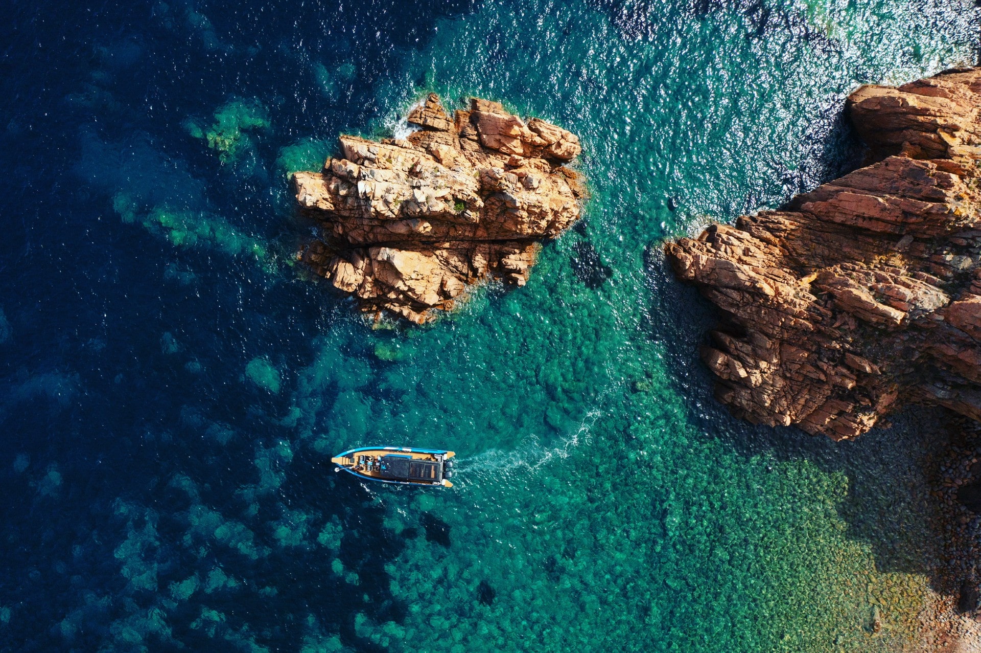 Circuit 1 : Grand tour du golfe - Alpana | Promenade en mer au départ de Porto, Corse